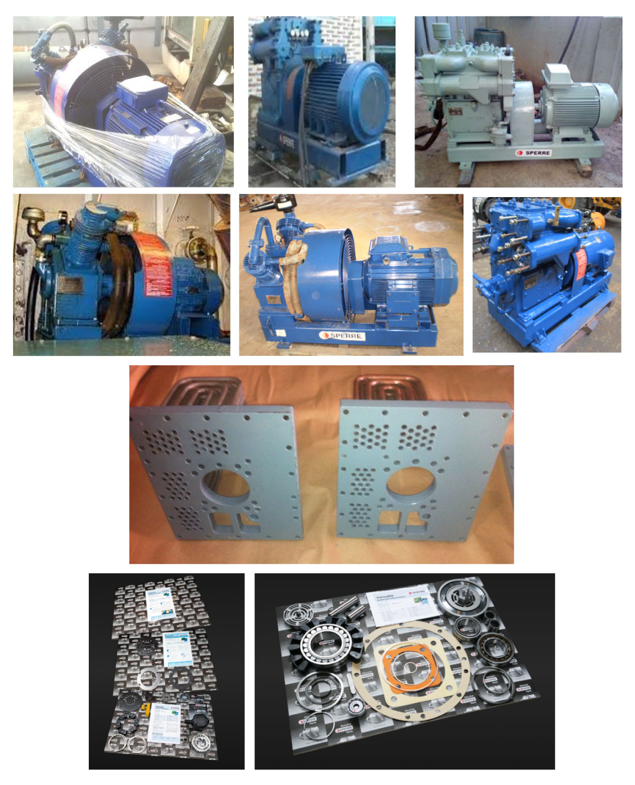 Spares For Sperre HL2/77, HL2/105, HL2/120, HV2/160, HV2/200